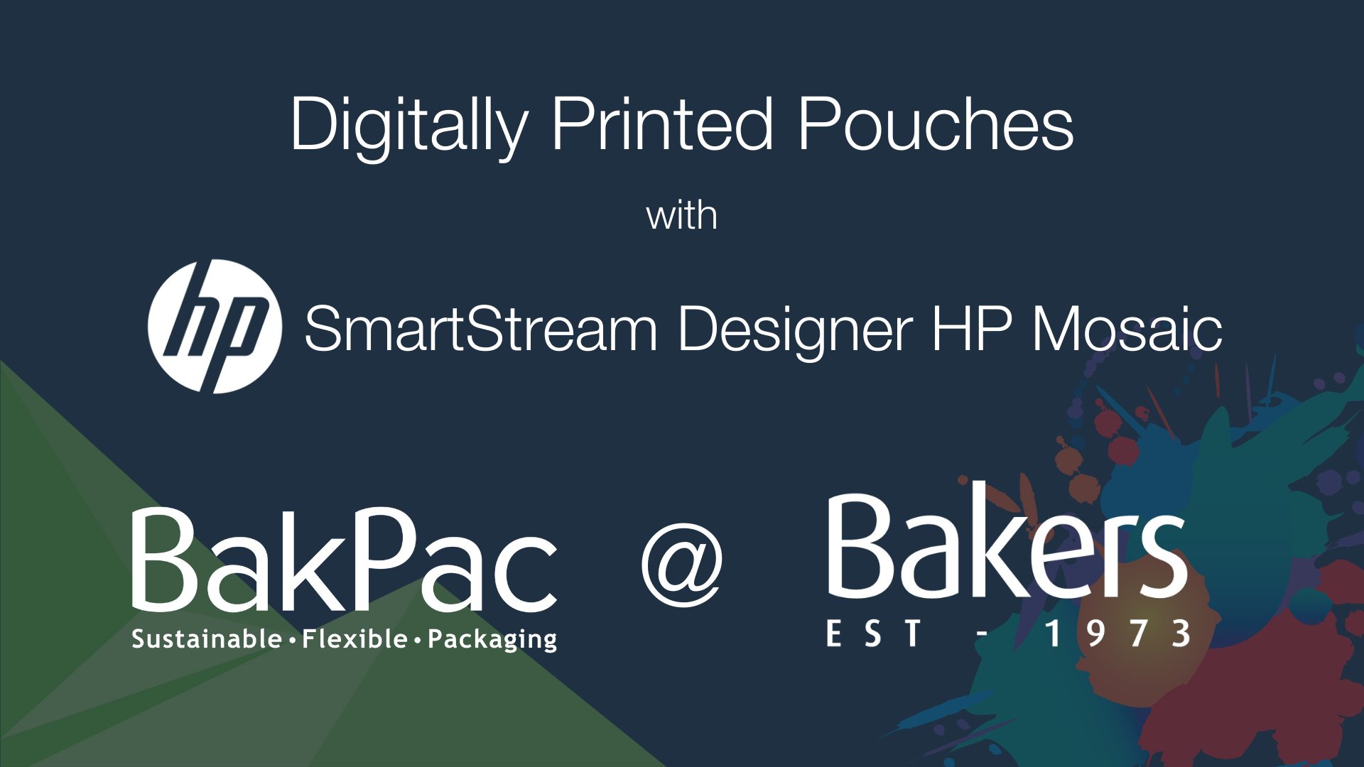 HP Smartstream Mosaic for Pouches - Bakers